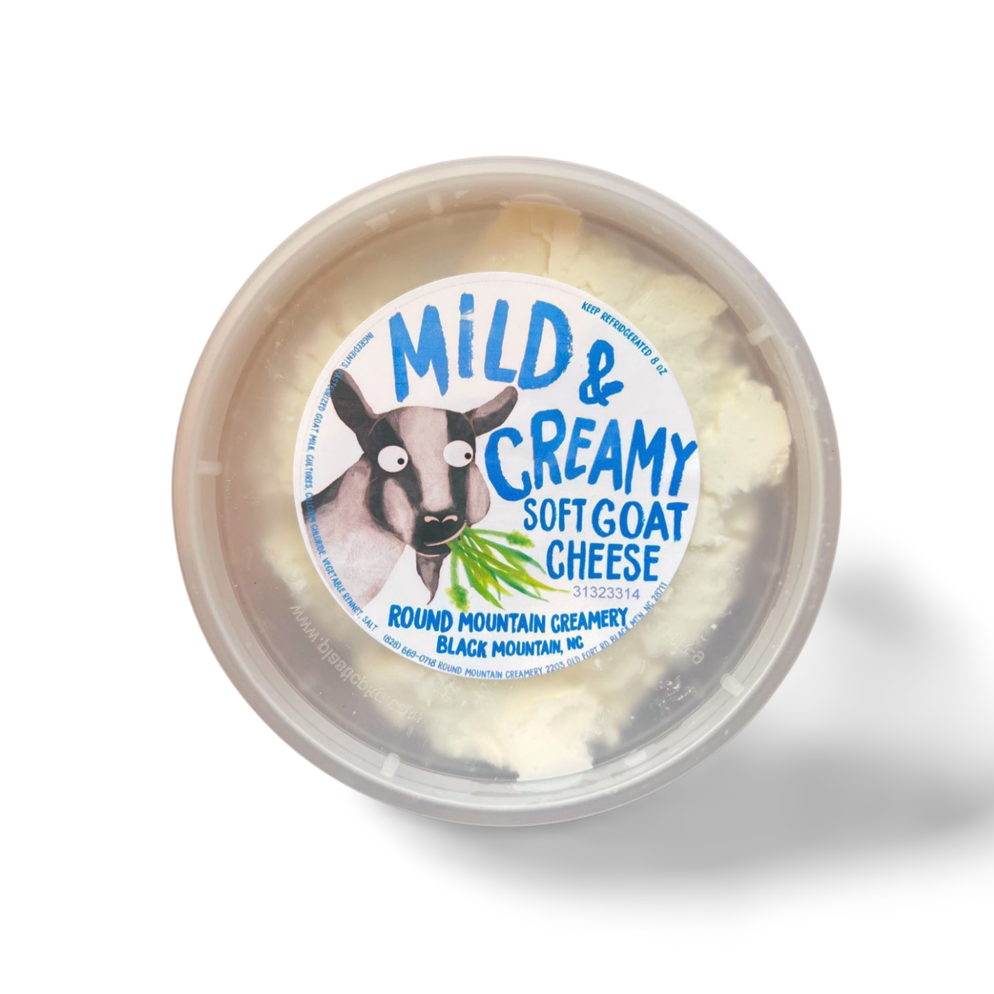 Round Mountain - Original Mild & Creamy Goat Cheese | South Slope ...