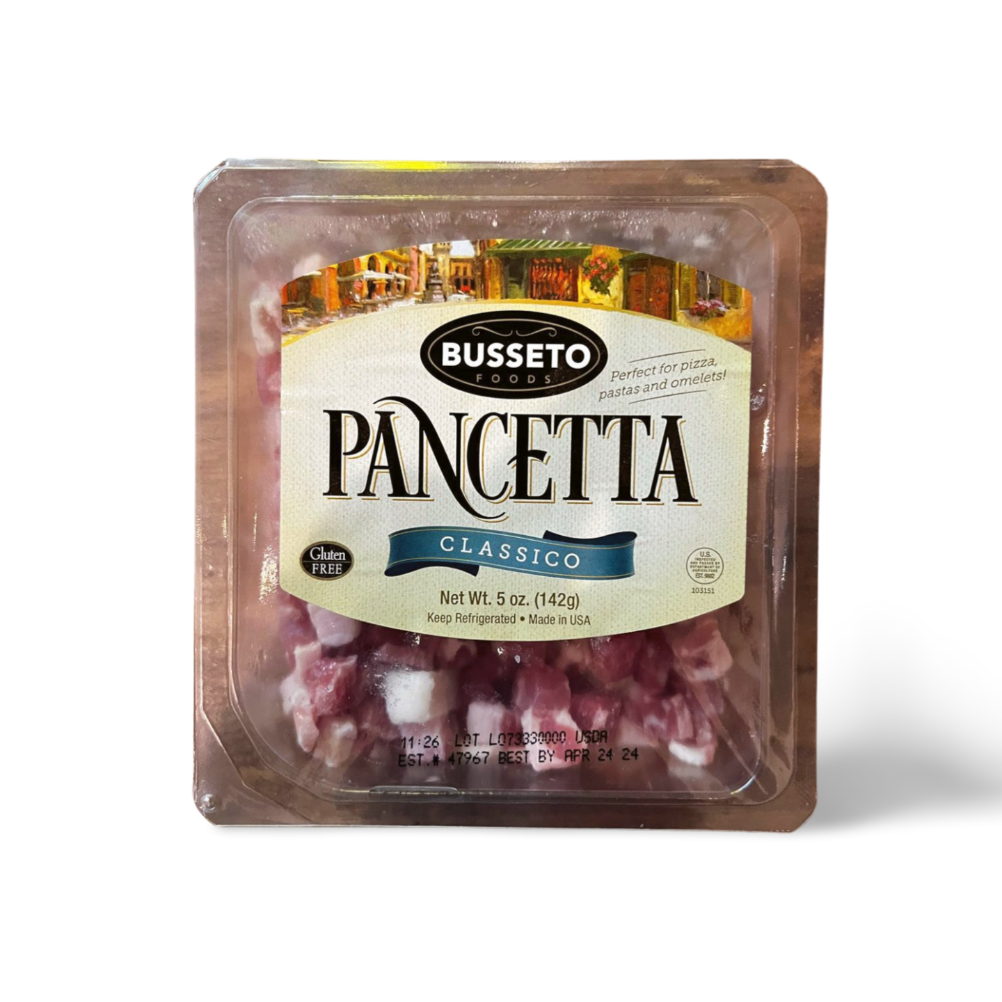 Busseto Diced Pancetta | South Slope Cheese Company