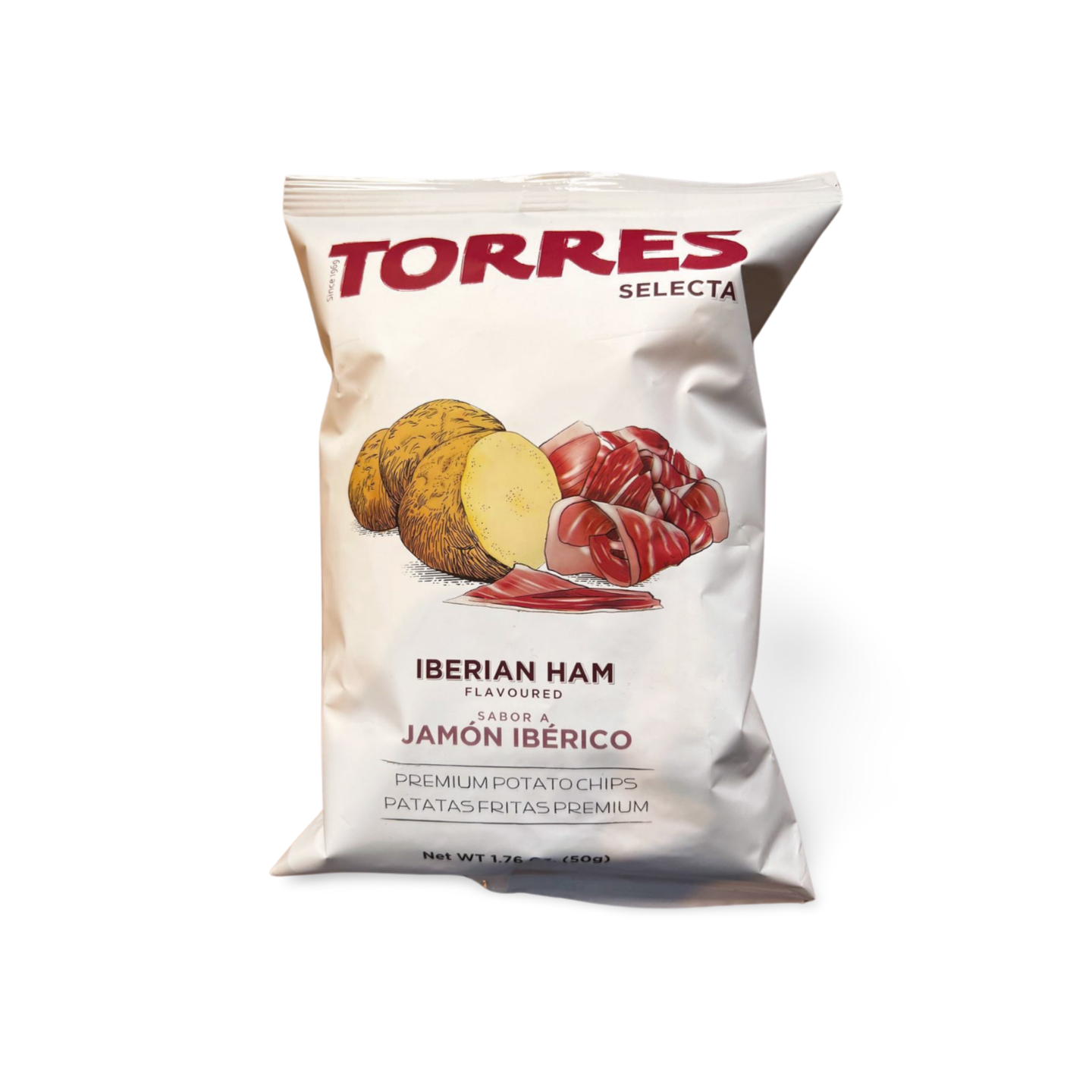 Torres Iberian Ham Premium Potato Chips | South Slope Cheese Company