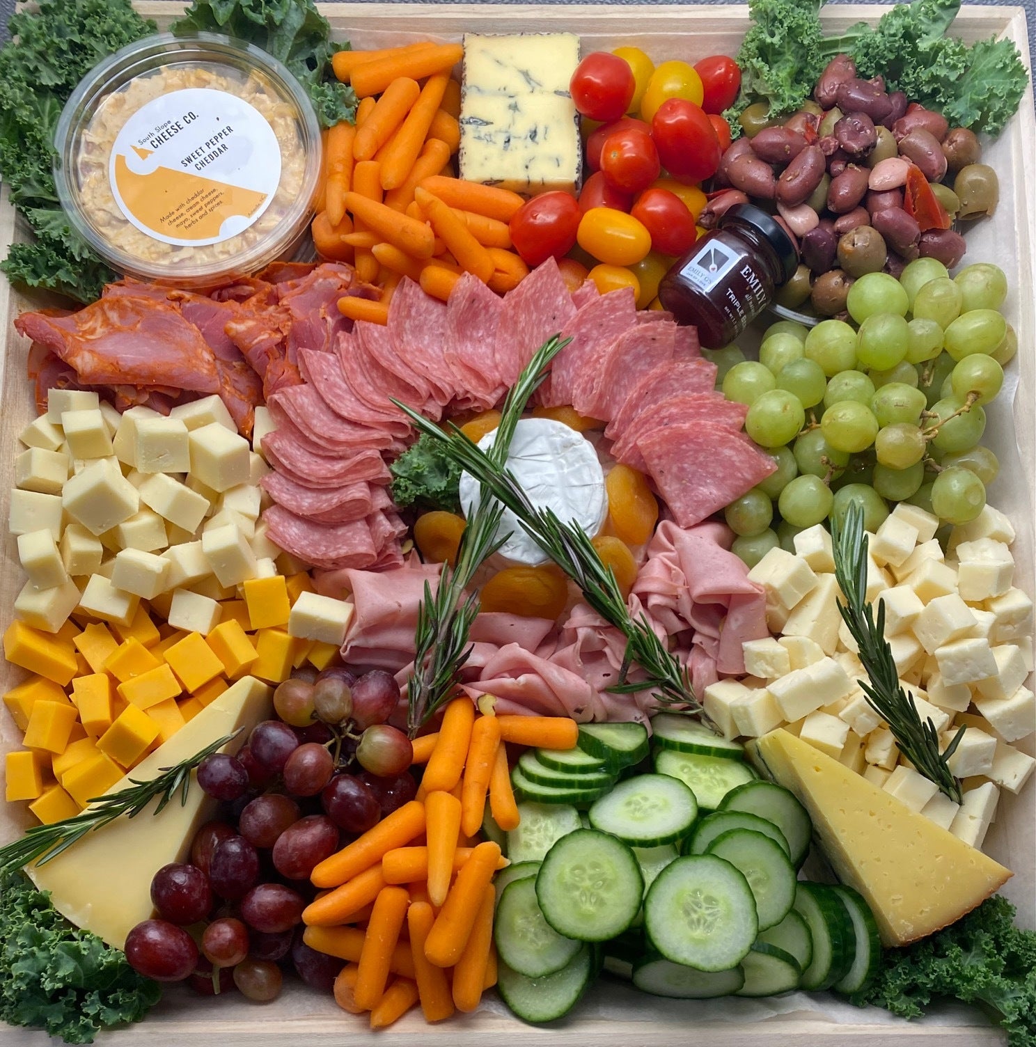 Jumbo Cheese & Charcuterie Tray | South Slope Cheese Company